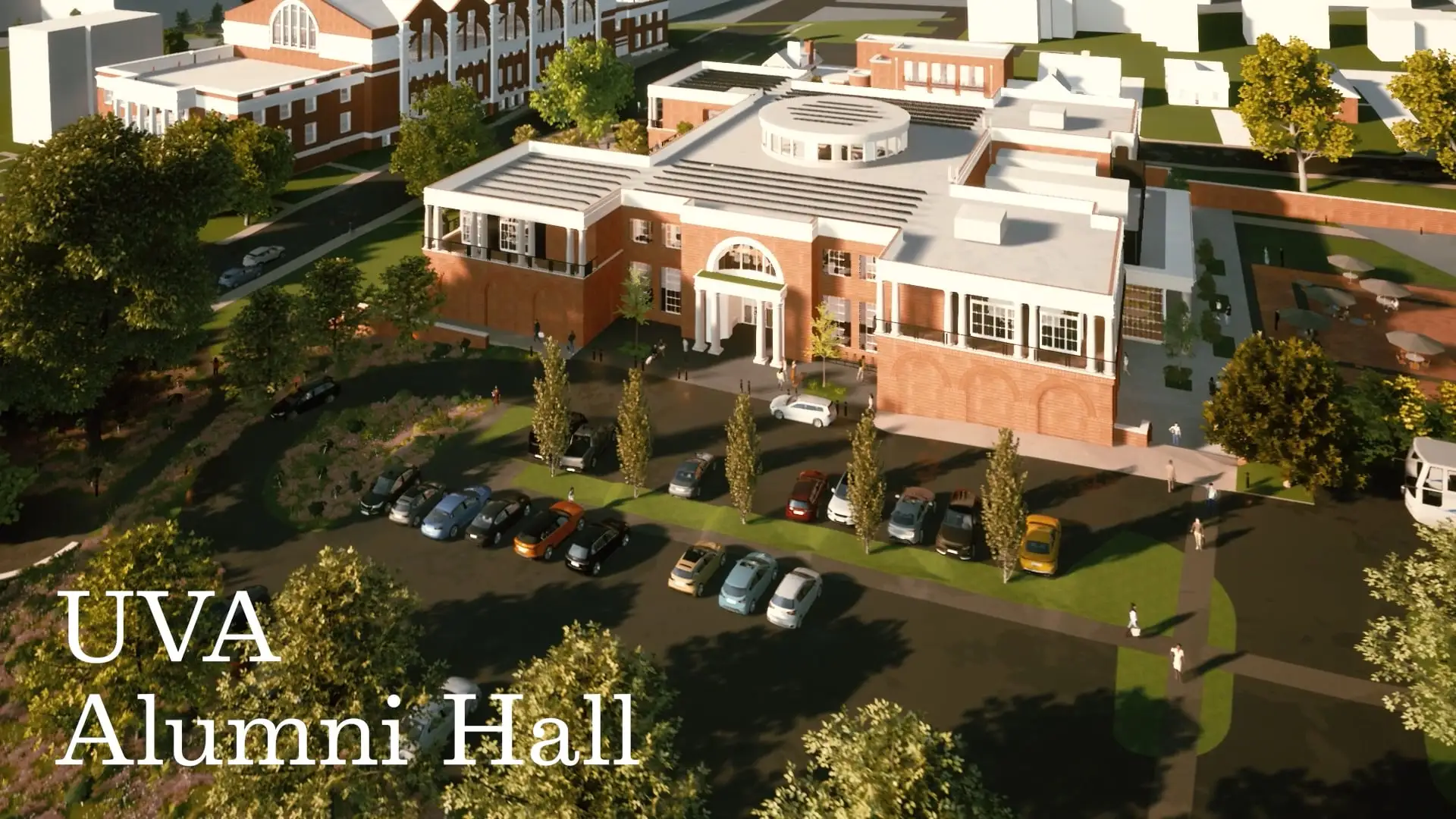 New Alumni Hall Flyover Video - UVA Alumni Association